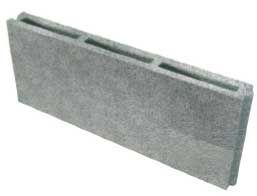 Planelle en beton EASYTHERM - long. 50cm x haut. 5cm x ep. 16 cm